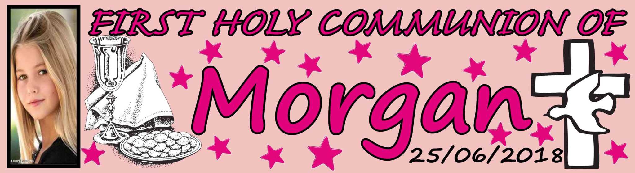 1St Holy Communion Banner 7 in First Holy Communion Banner Templates ...