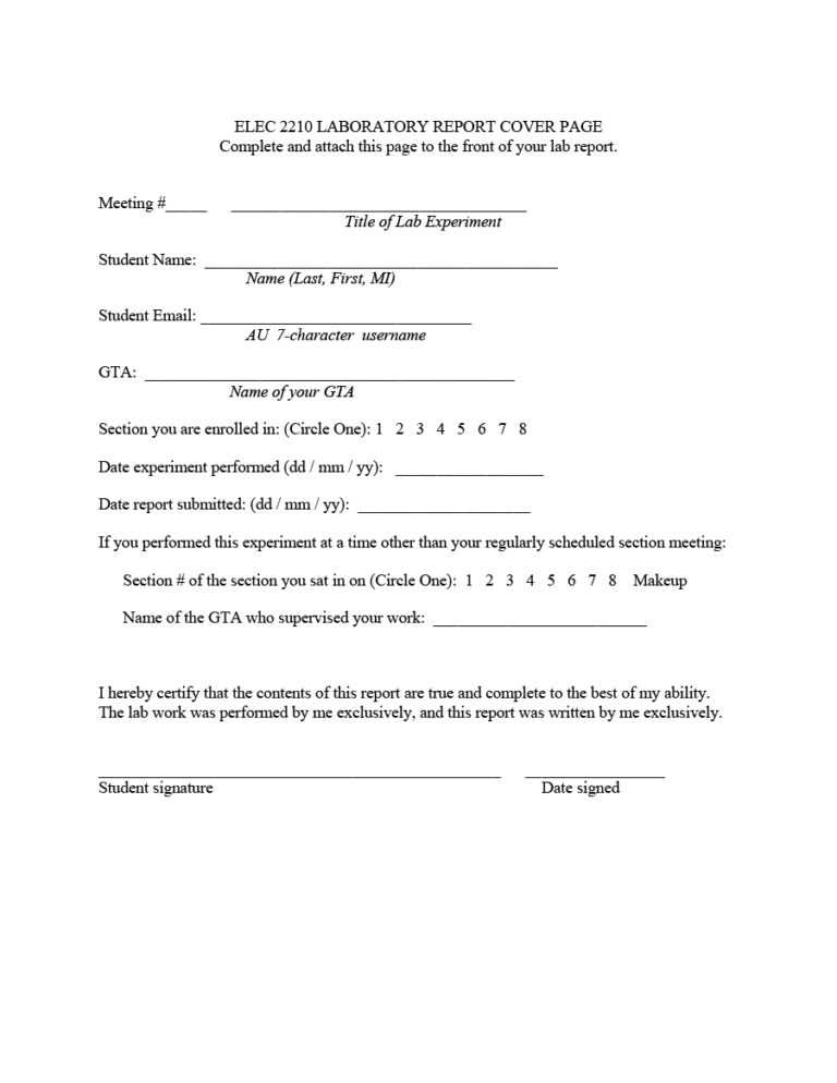 39 Amazing Cover Page Templates (Word + Psd) ᐅ Templatelab in Technical ...