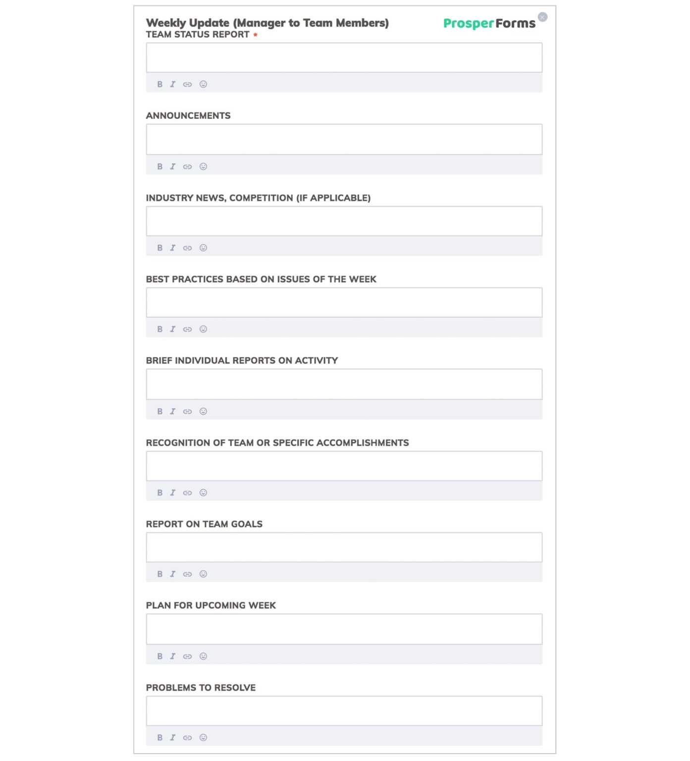 6 Awesome Weekly Status Report Templates | Free Download regarding ...