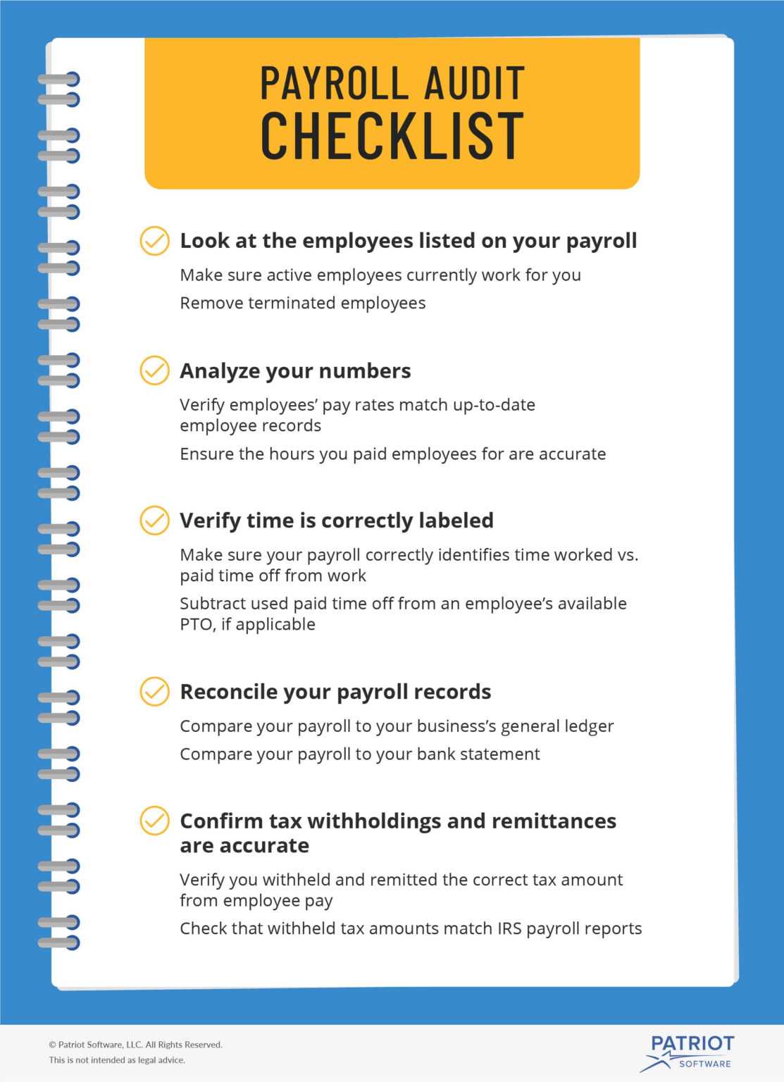 Payroll Audit | Definition, Benefits, Procedure, & Checklist with ...